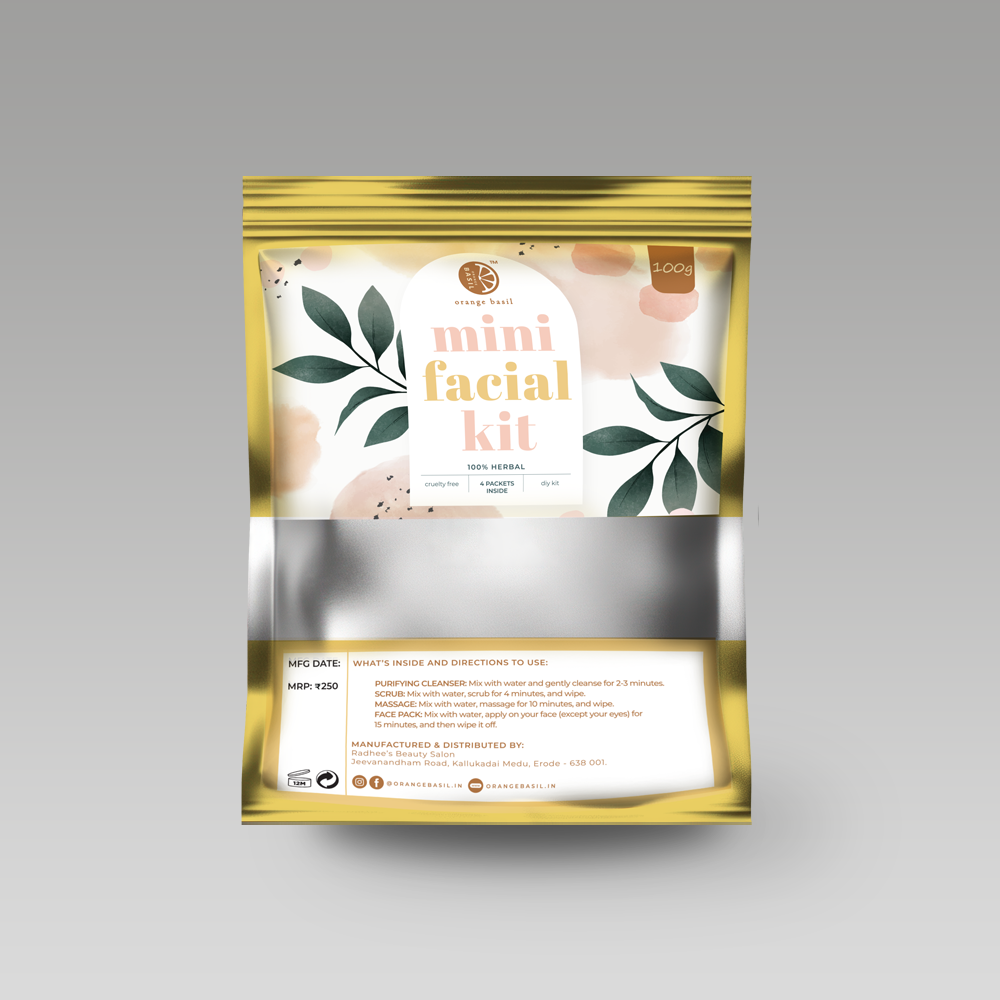 Mini Facial Kit – Orange Basil